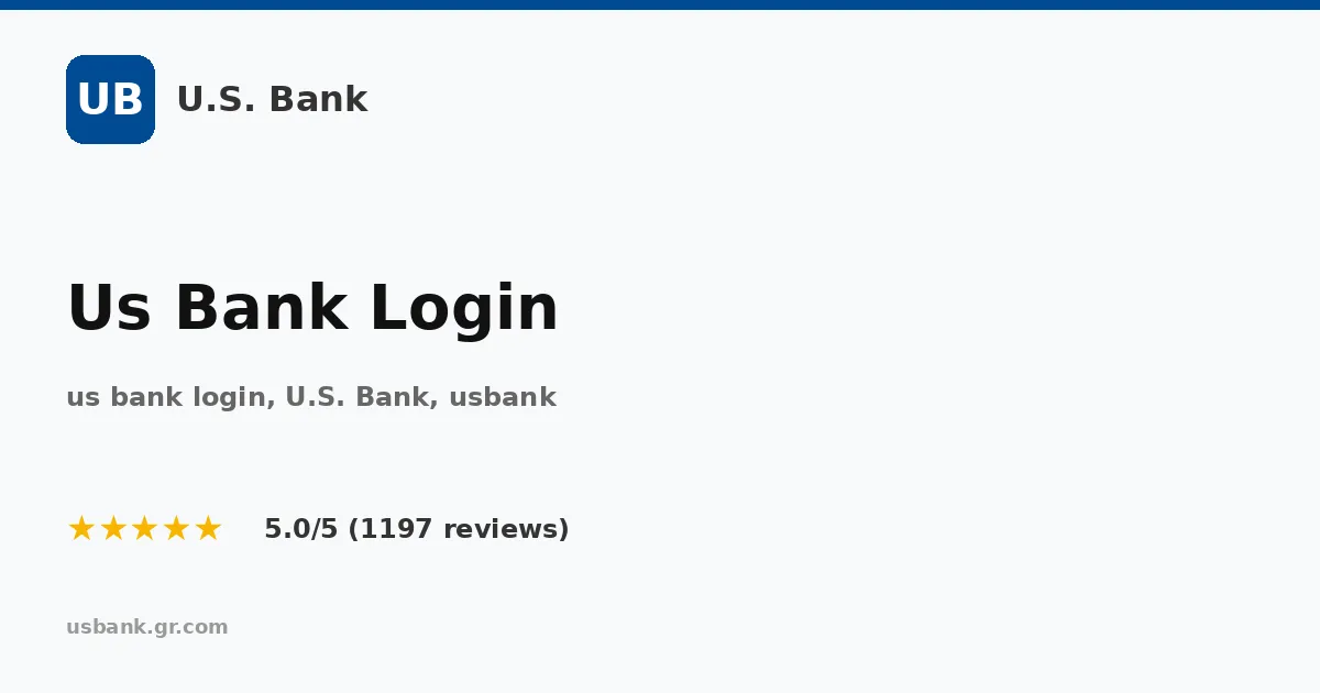 U.S. Bank SinglePoint: Business Payment & Treasury Solutions